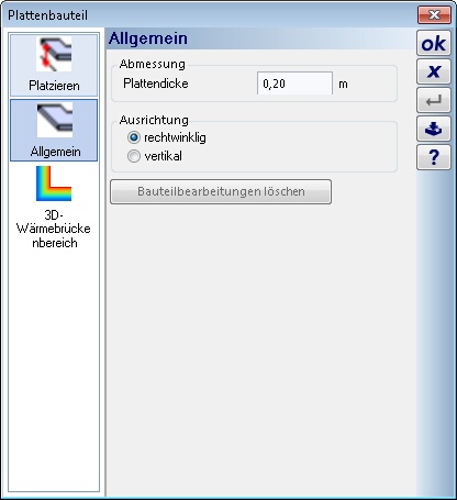 Erste Schritte > Bauteile einfügen